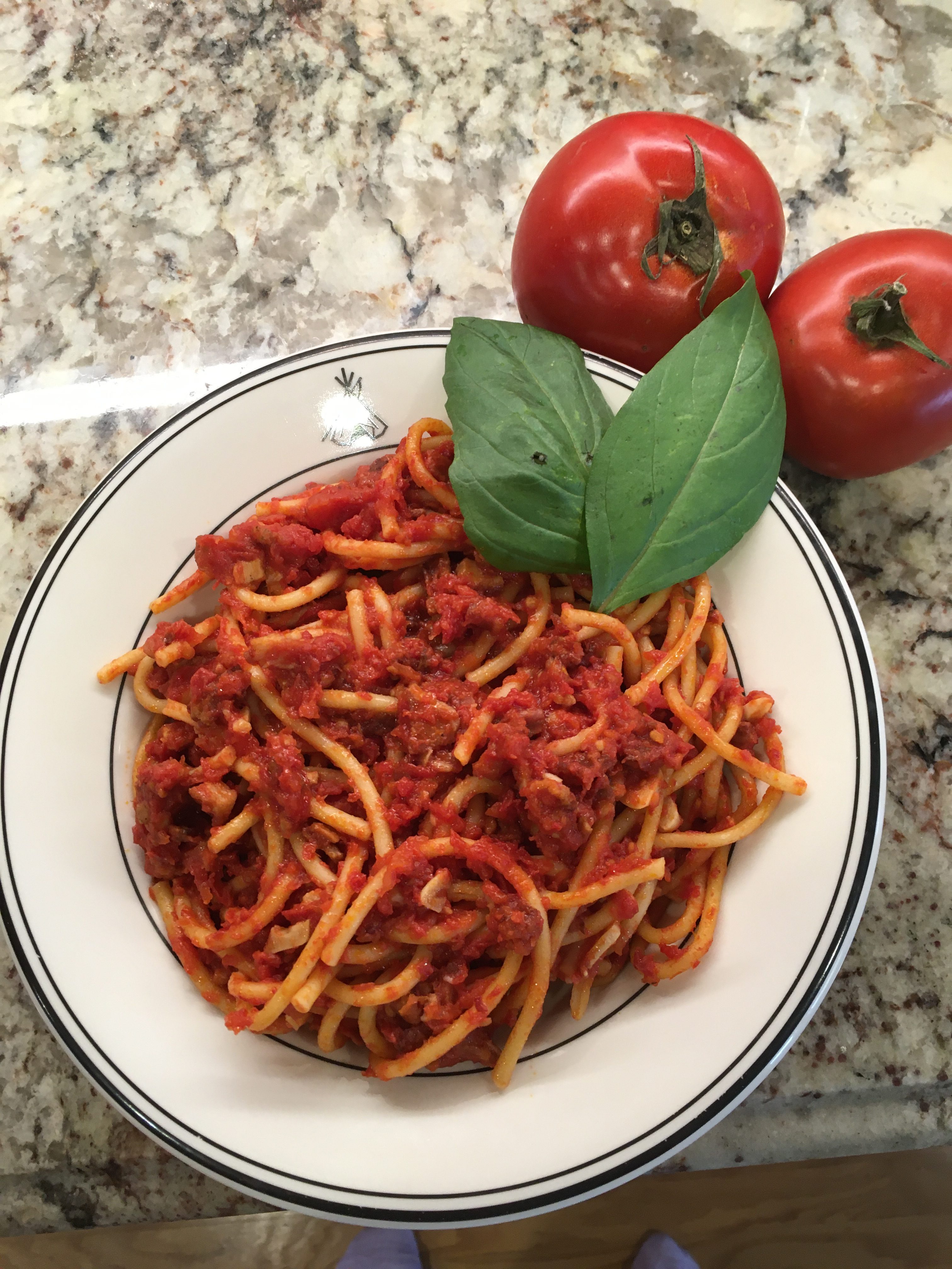 Keri’s Killer Red Pasta – The Stone Soup Cook